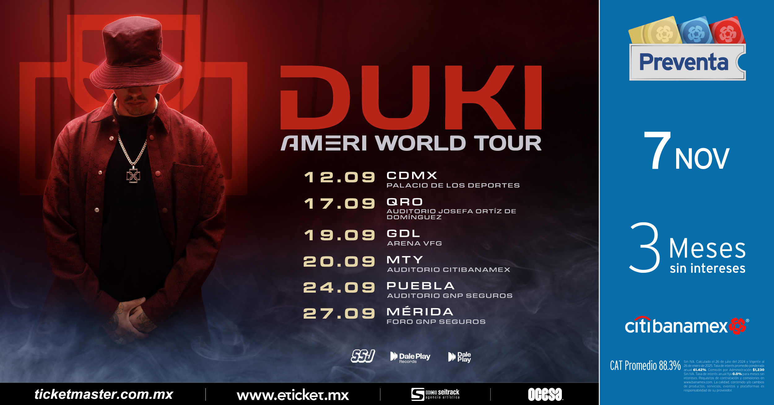 Duki anuncia la gira más grande de su carrera – Cine Cassette