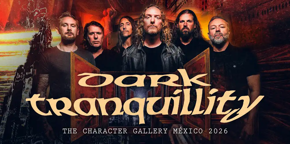 Dark Tranquillity anuncia su regreso triunfal a México: Gira 2026, llegará a cuatro principales ...