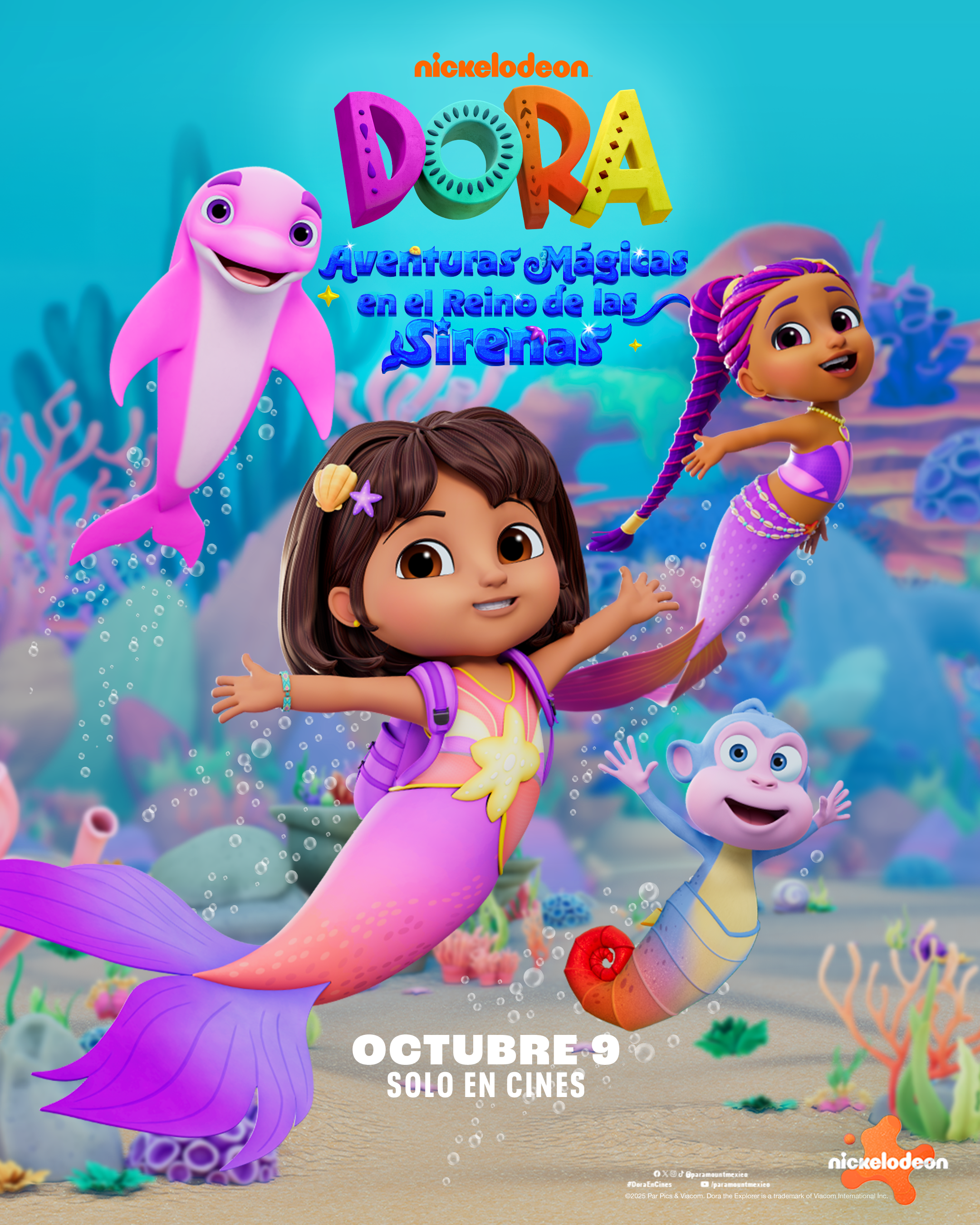 Dora: aventuras mágicas en el mundo de las sirenas ¡Sumérgete en esta ...