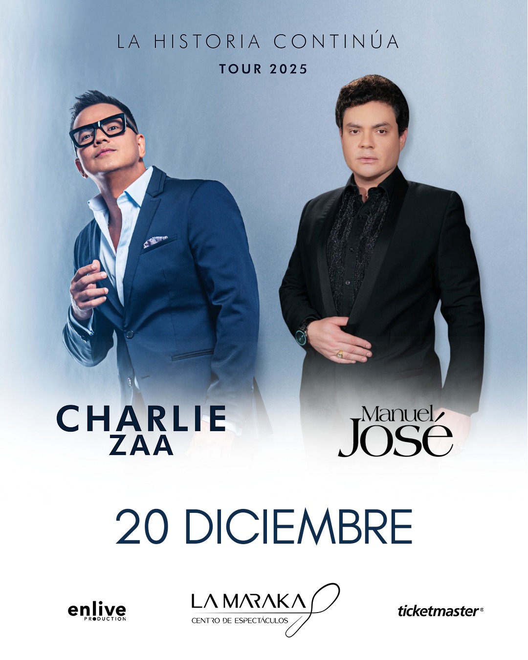 Dos generaciones, un mismo corazón: Charlie Zaa y Manuel José se ...