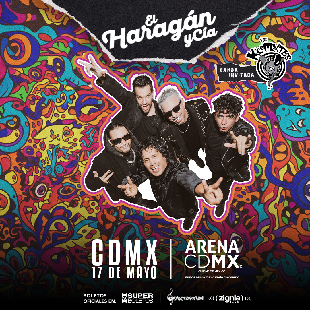 El Haragán y Cia se presentará en la Arena CDMX en 2026 - Cine Cassette
